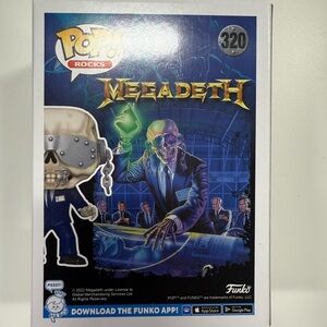 Funko | Toys | Funko Pop Pop Rocks Megadeth Vic Rattlehead Wprotector ...